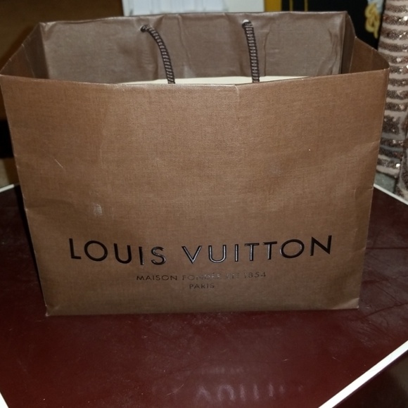 Louis Vuitton | Bags | Authentic Lv Paper Bag | Poshmark